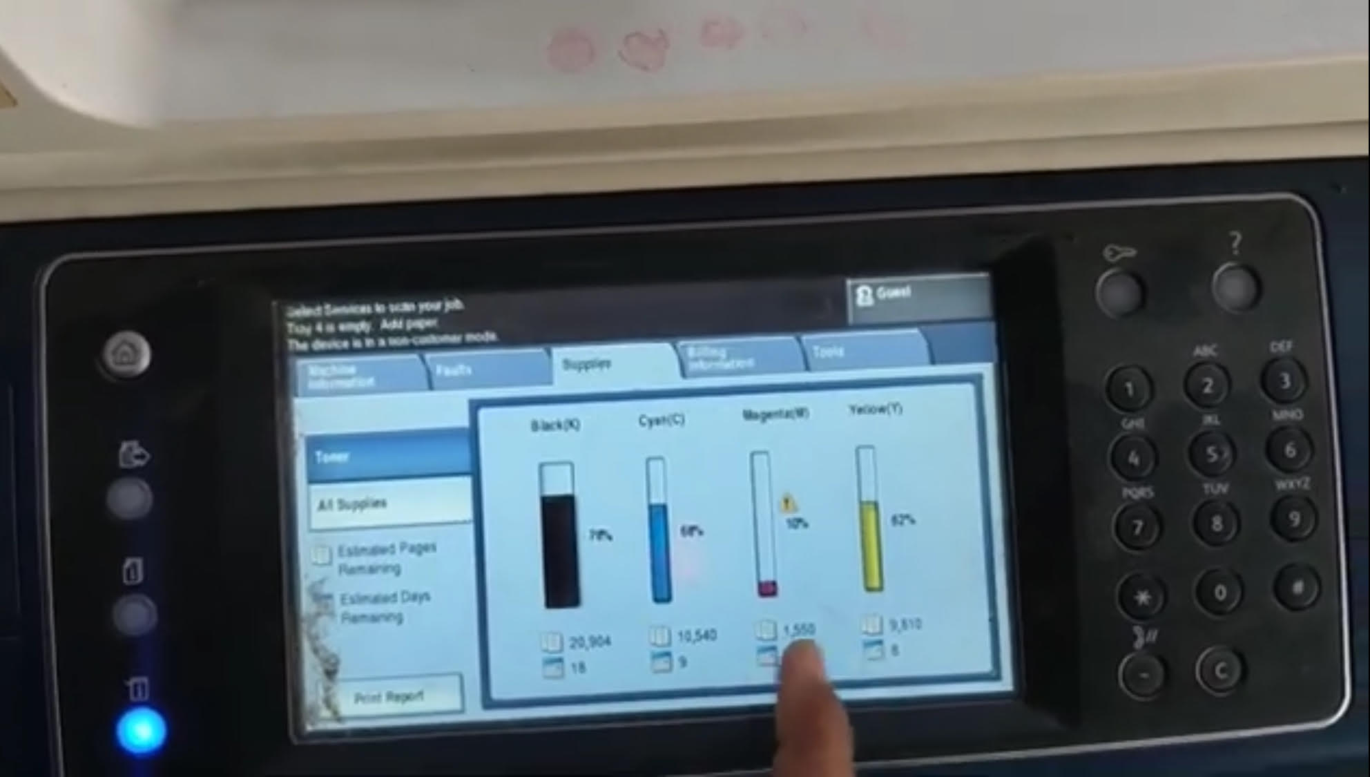 How To Reset A XEROX 7545/7845 A Comprehensive Step-by-Step - Tonercom