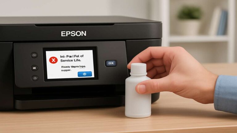Epson Printer Ink Pad End Of Service Life Fix: Complete 2025 Guide
